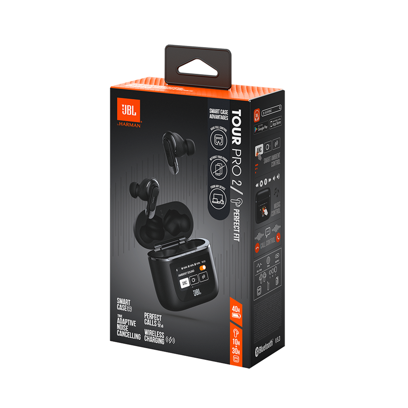 JBL Tour Pro 2 | 완전 무선 노이즈 캔슬링 이어버드